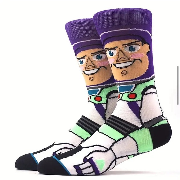 None | Underwear & Socks | Toy Story Buzz Lightyear Socks New Osfm 6 ...
